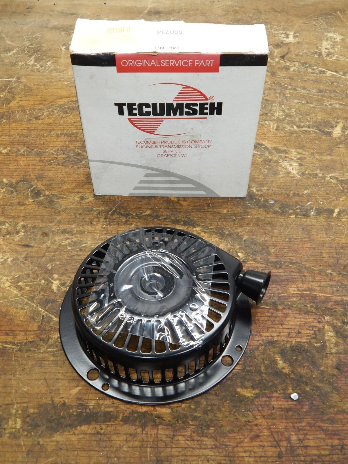 Genuine OEM Tecumseh Starter Housing 590734 590734B – Adams Small ...