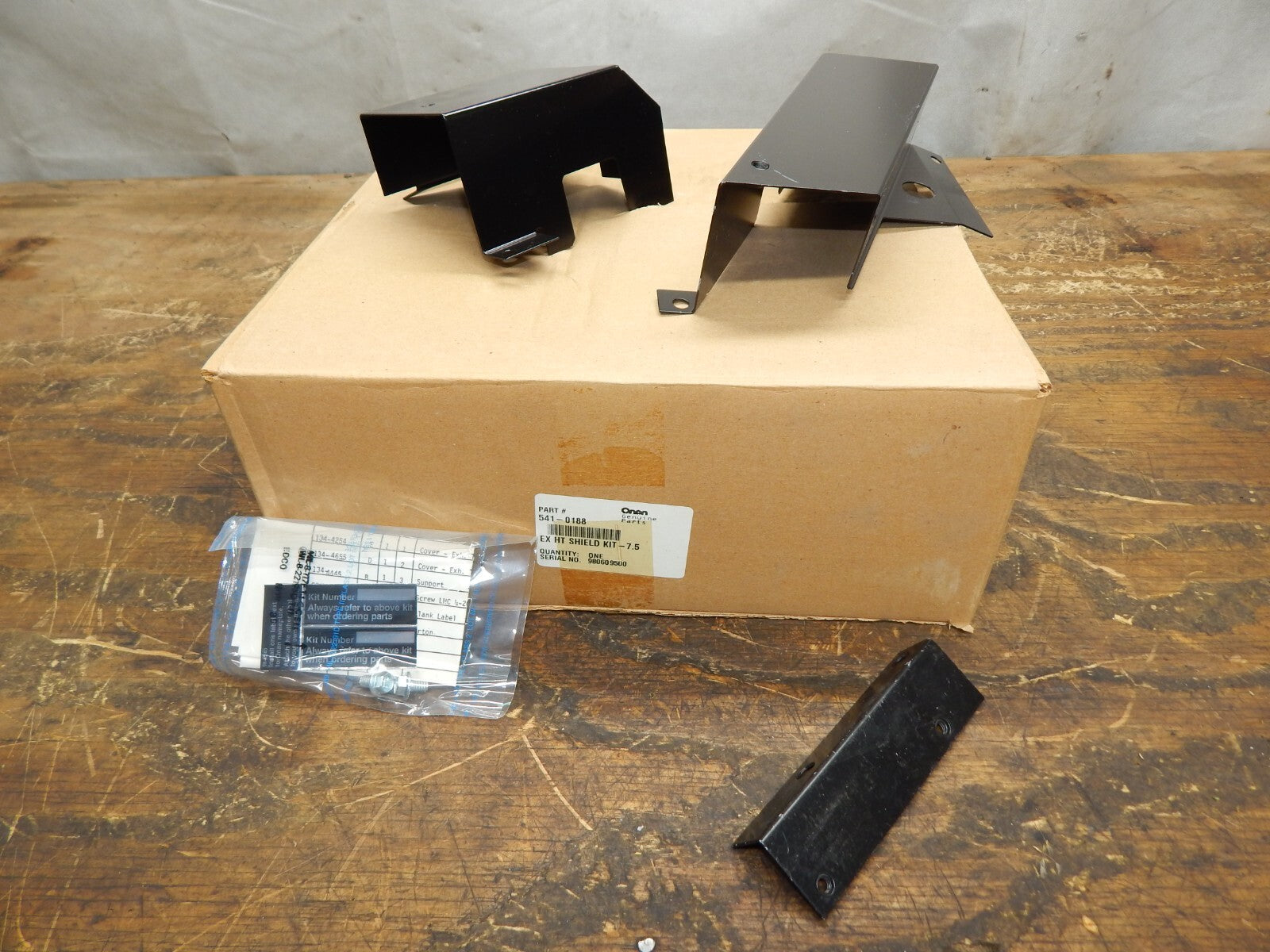 ONAN Muffler Heat Shield Kit 541-0188 – Adams Small Engine LLC