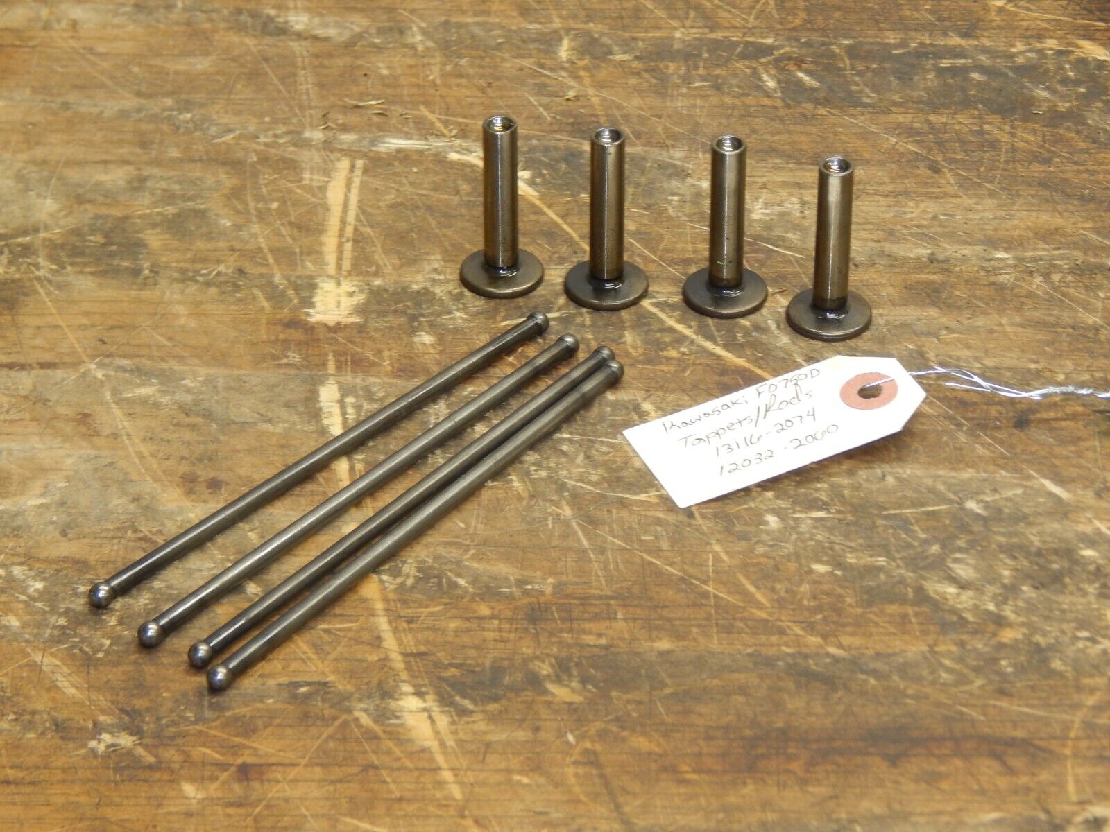 Kawasaki FD750D Tappets/Rods 13116-2074 12032-2060 – Adams Small Engine LLC
