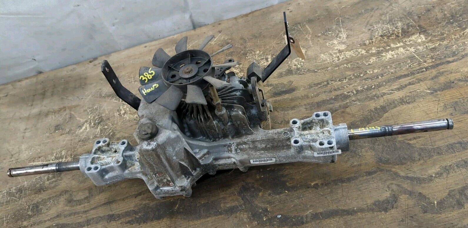 JOHN DEERE LA145 LA135 TUFF TORQ HYDRO TRANSMISSION MIA 10910- 385 HOU ...
