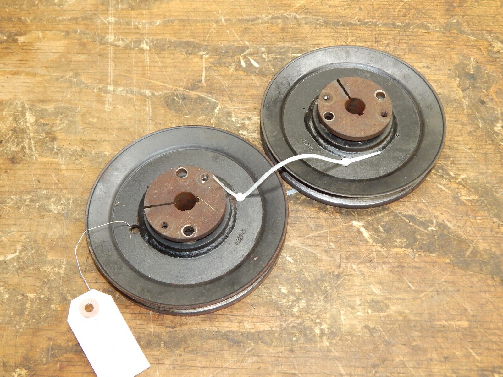 SCAG STT61V Hydro Pump Pulleys Set of Two – Adams Small Engine LLC