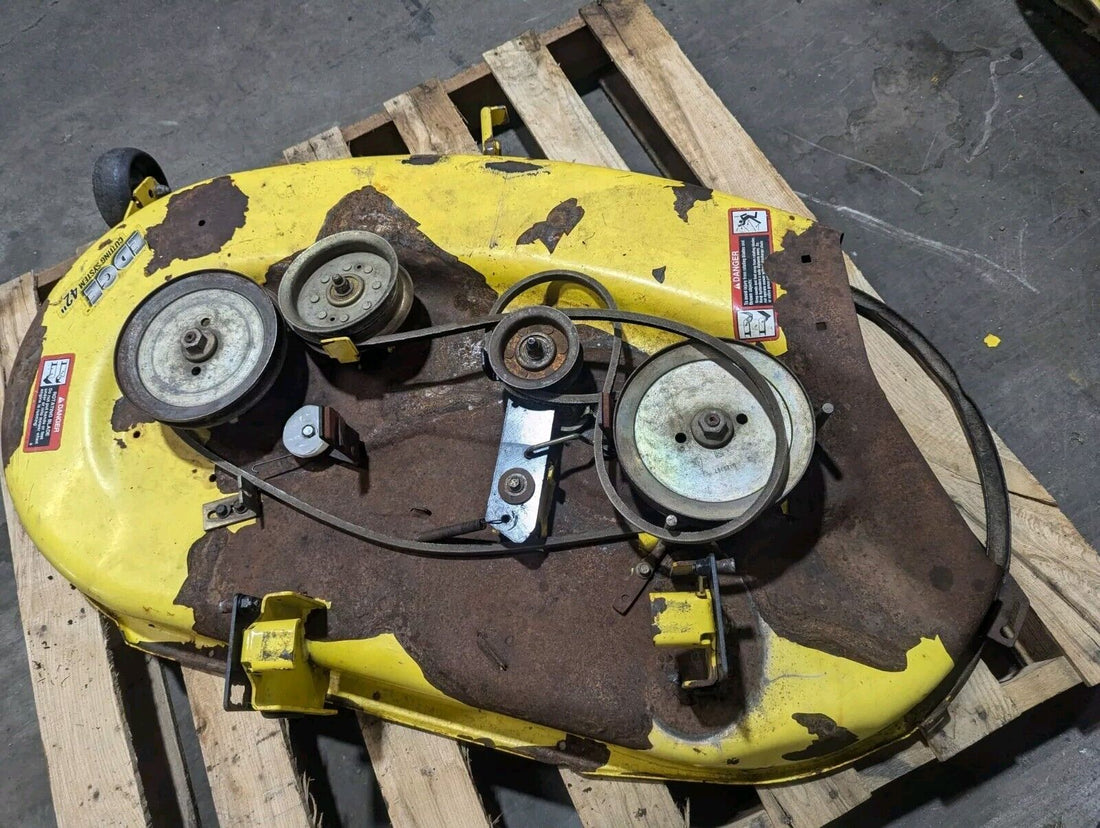 John Deere L100, L105, L111, L118 (42") Mower Deck Assembly (As Is) Re ...