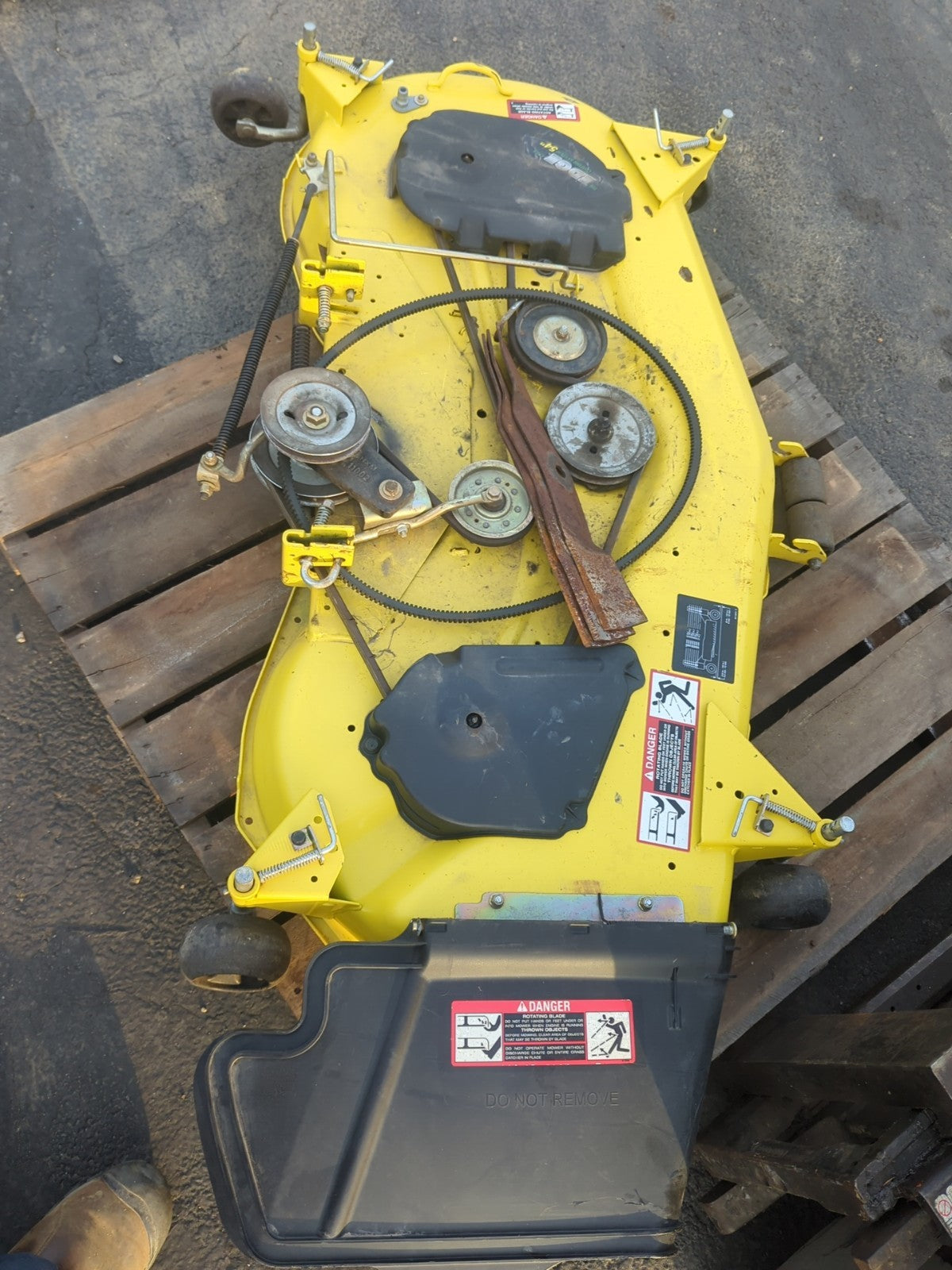 John Deere X500 X520 X530 X540 Mower Deck Assembly 54" deck – Adams ...