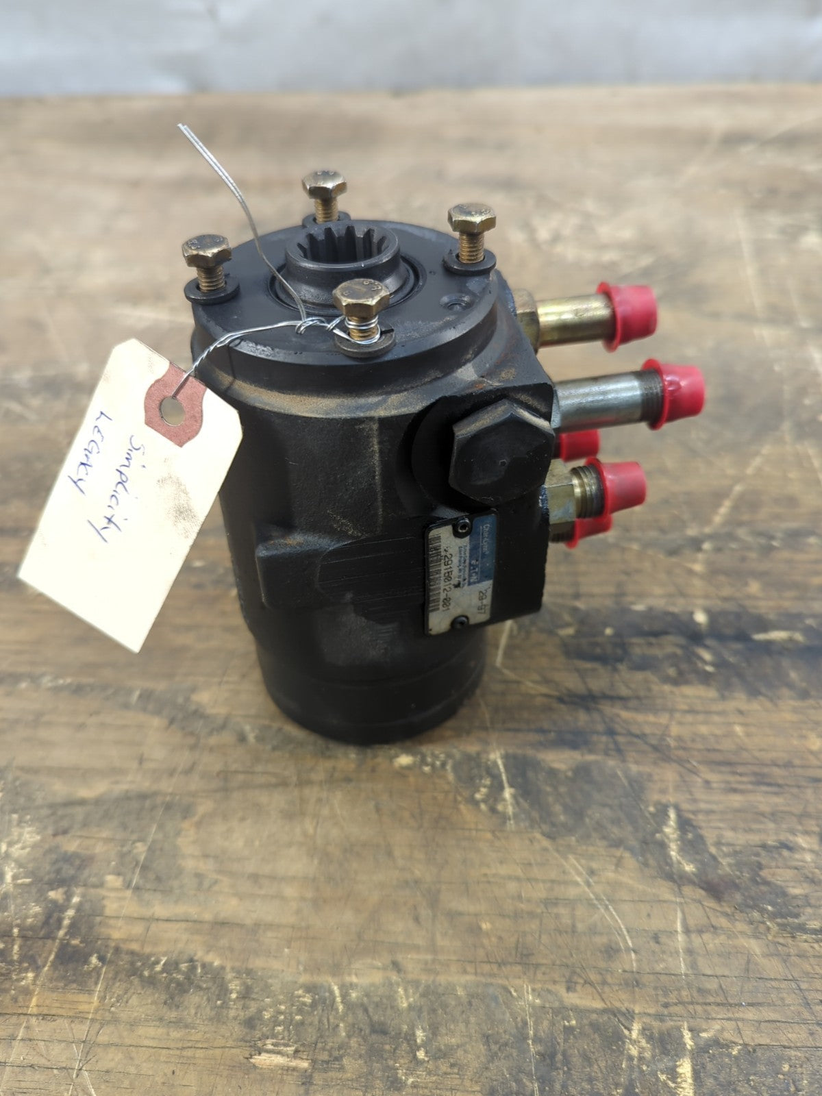 Simplicity Legacy power Steering Control Valve – Adams Small Engine LLC