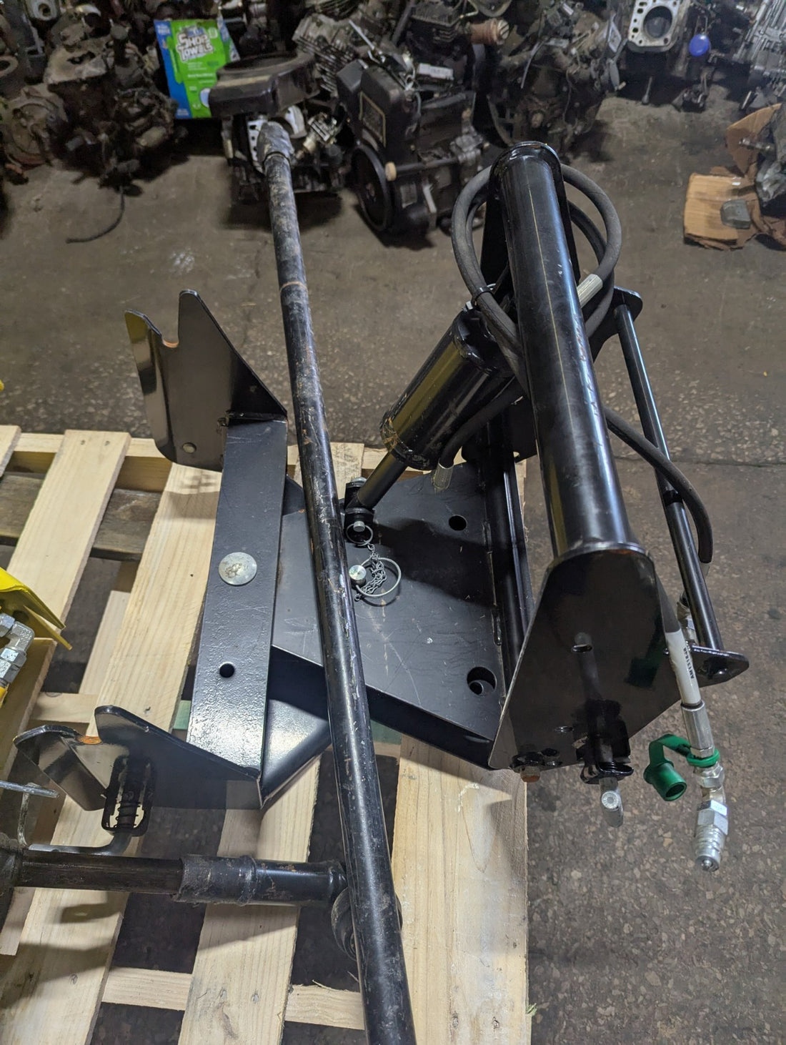 John Deere X465 X475 X485 X700 X720 X744 Quick Hitch 2 Stage Snow Blow ...