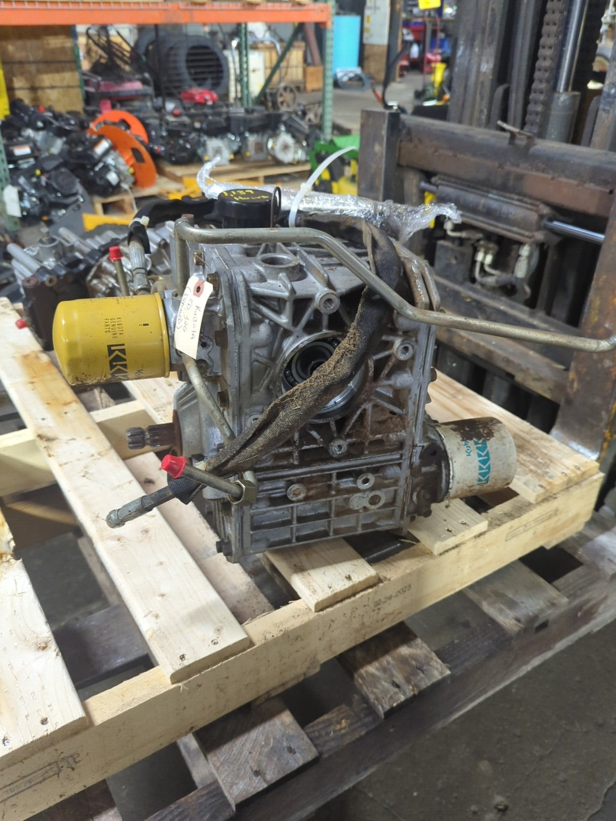 Kubota ZD326 Zero Turn Mower Complete Center Transmission K3161-11116 ...