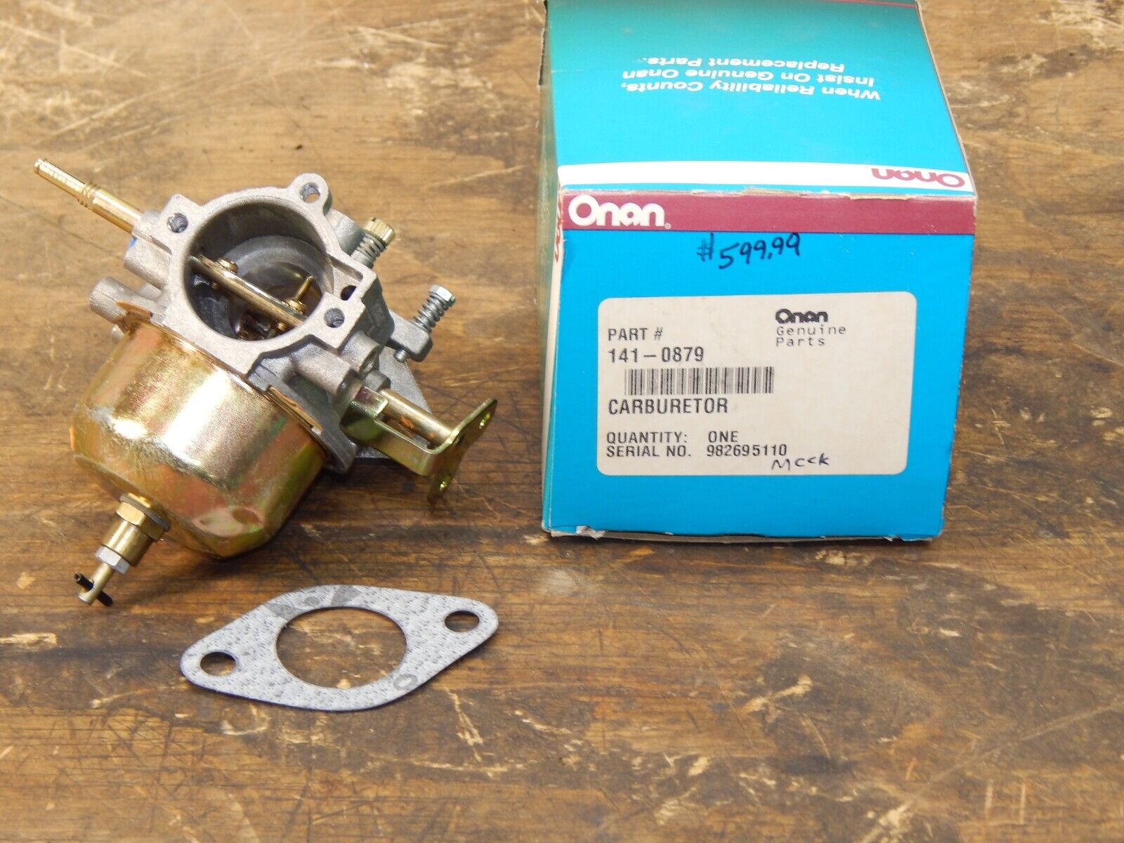 Onan Cummins 141-0879 Carburetor Assy – Adams Small Engine LLC