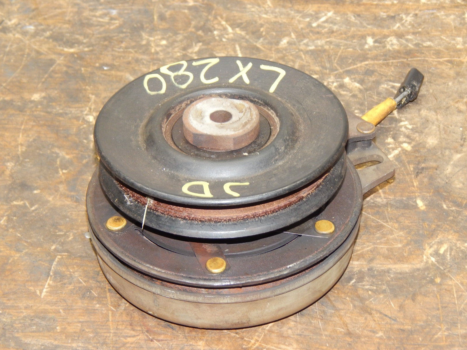 John Deere LX280 Warner Electric PTO Clutch 5219-1 AM126100 – Adams ...