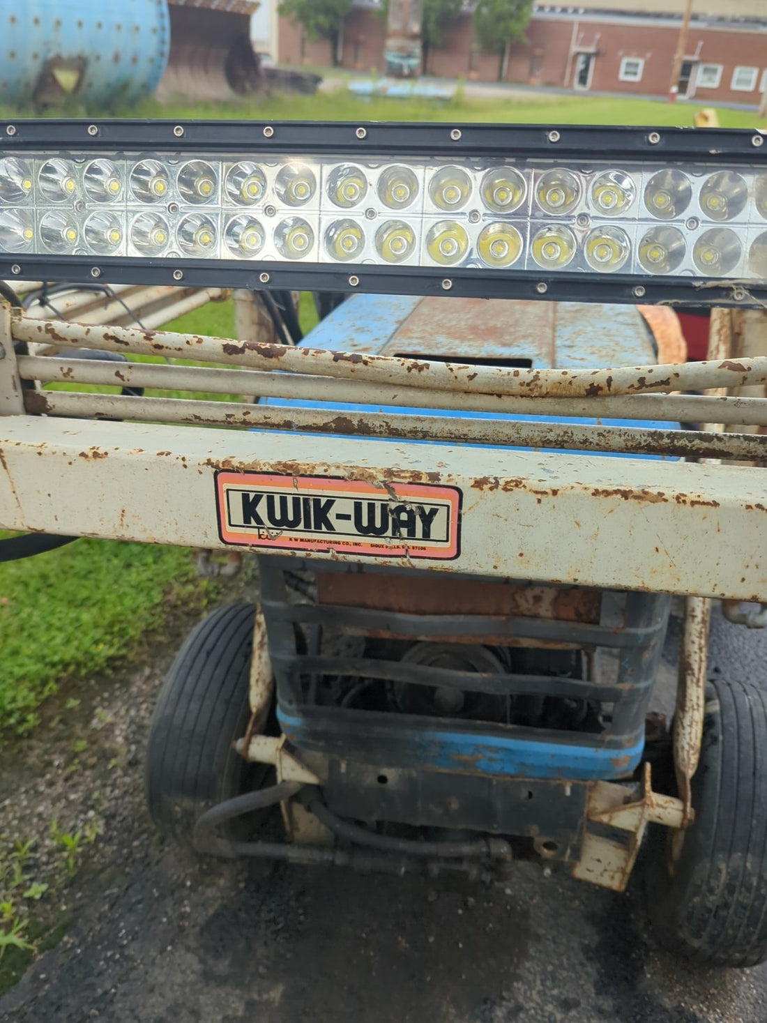 Garden Tractor Kwik Way Front Loader Attachment – Adams Small Engine LLC