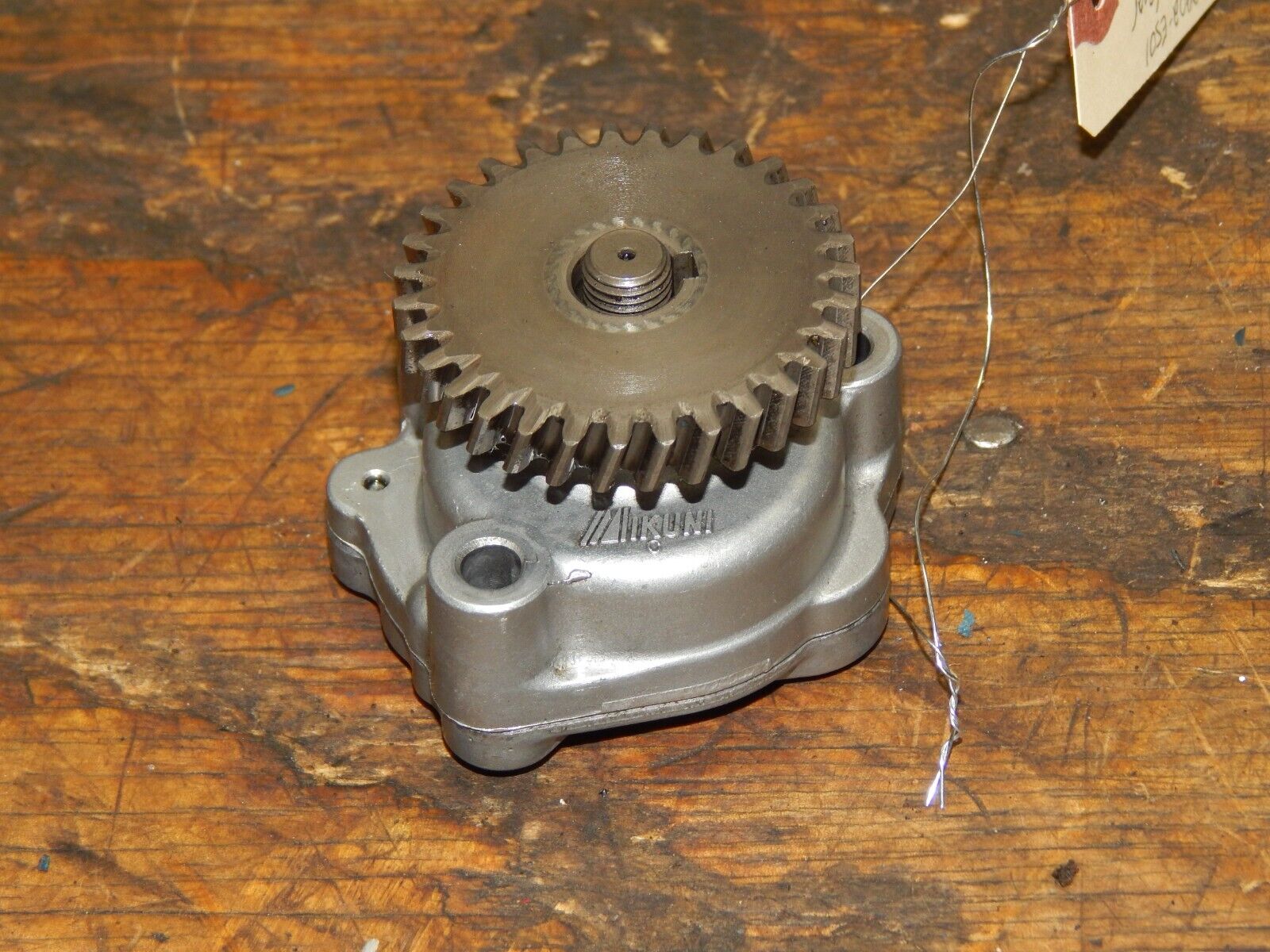 Kubota D902 Diesel Engine Oil Pump w/ Gear 16851-35012, 1G687-35660 ...