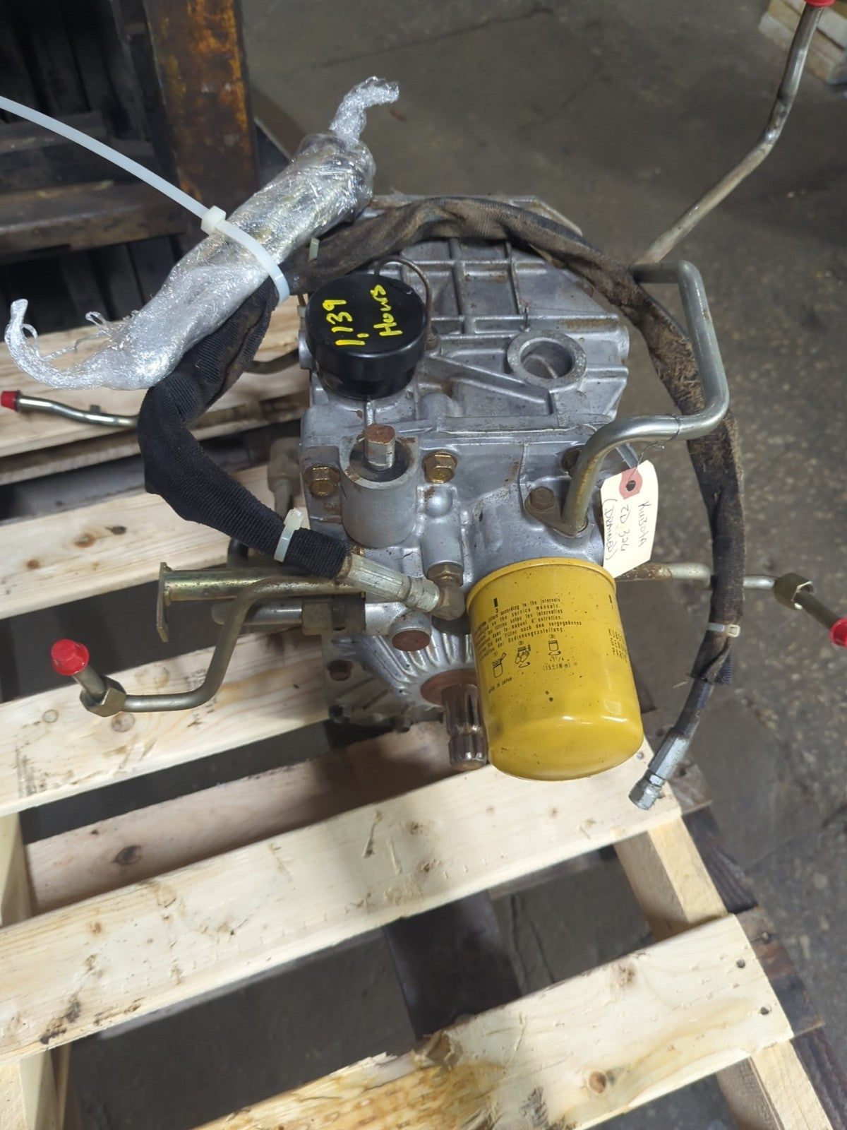 Kubota ZD326 Zero Turn Mower Complete Center Transmission K3161-11116 ...