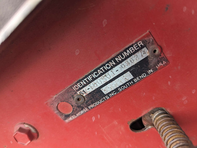 Wheel Horse D-180 with 3 point hitch, Rear PTO – Adams Small Engine LLC