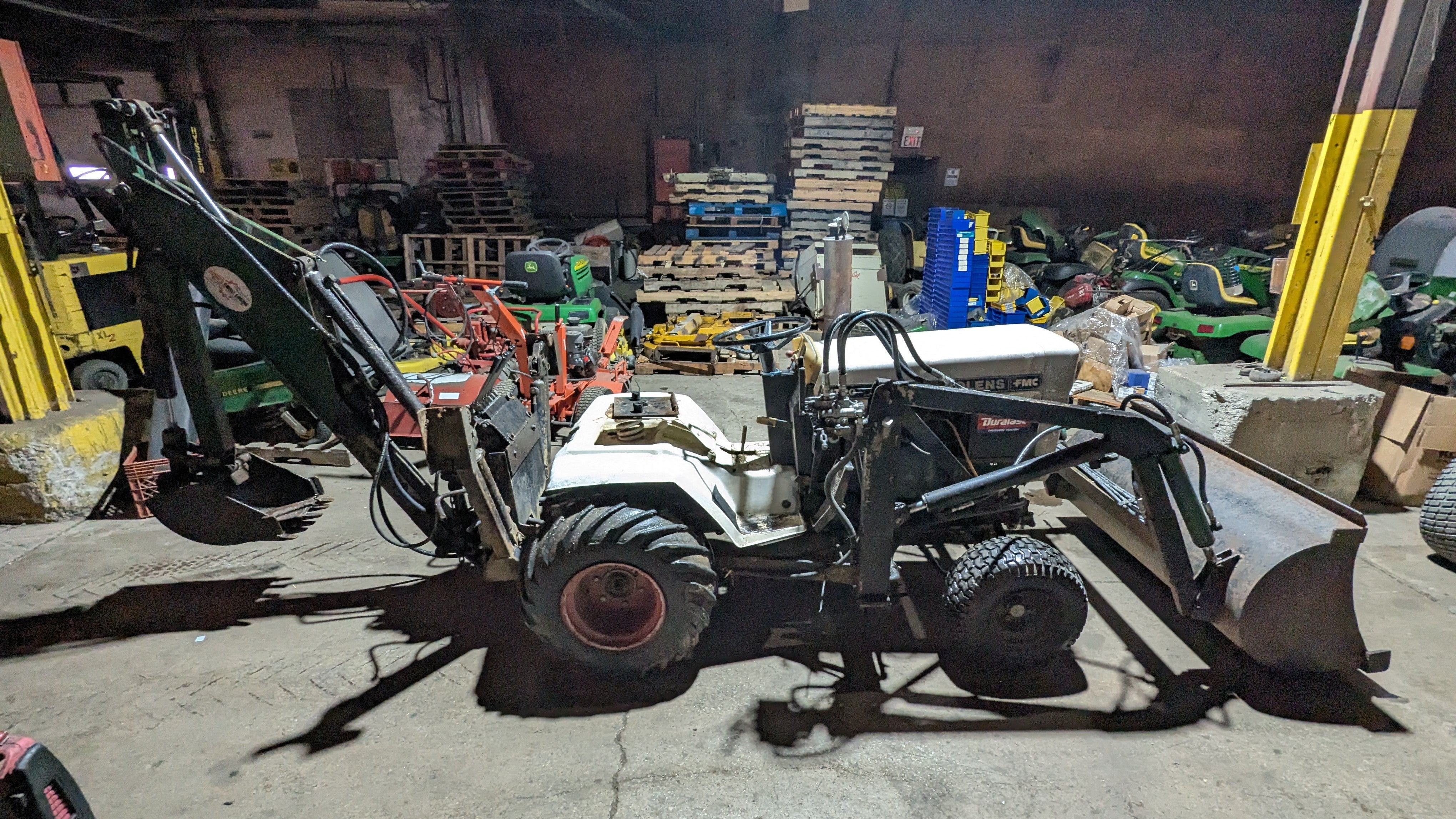 Bolens HT20 (parts machine) loader & backhoe Sold – Adams Small Engine LLC