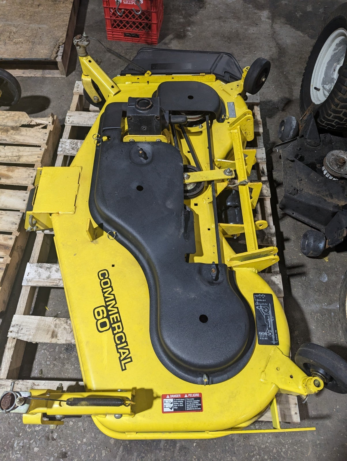 New John Deere 4200, 4300, 4400 Yellow Belly Mower 60" AM127468 LVA123 ...