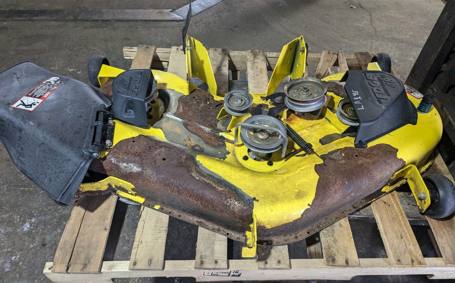 John Deere D140 LA145 LA155 E160 S160 48” Lawn Mower Deck (Shipping Av ...