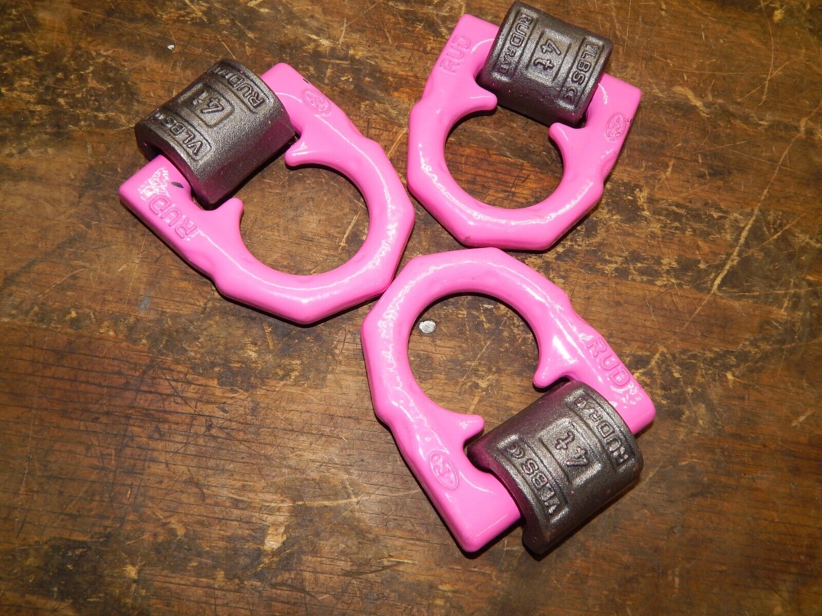 3300lb Powder Coat Forged Steel Welded Load Ring SET OF 3 – Adams Small ...