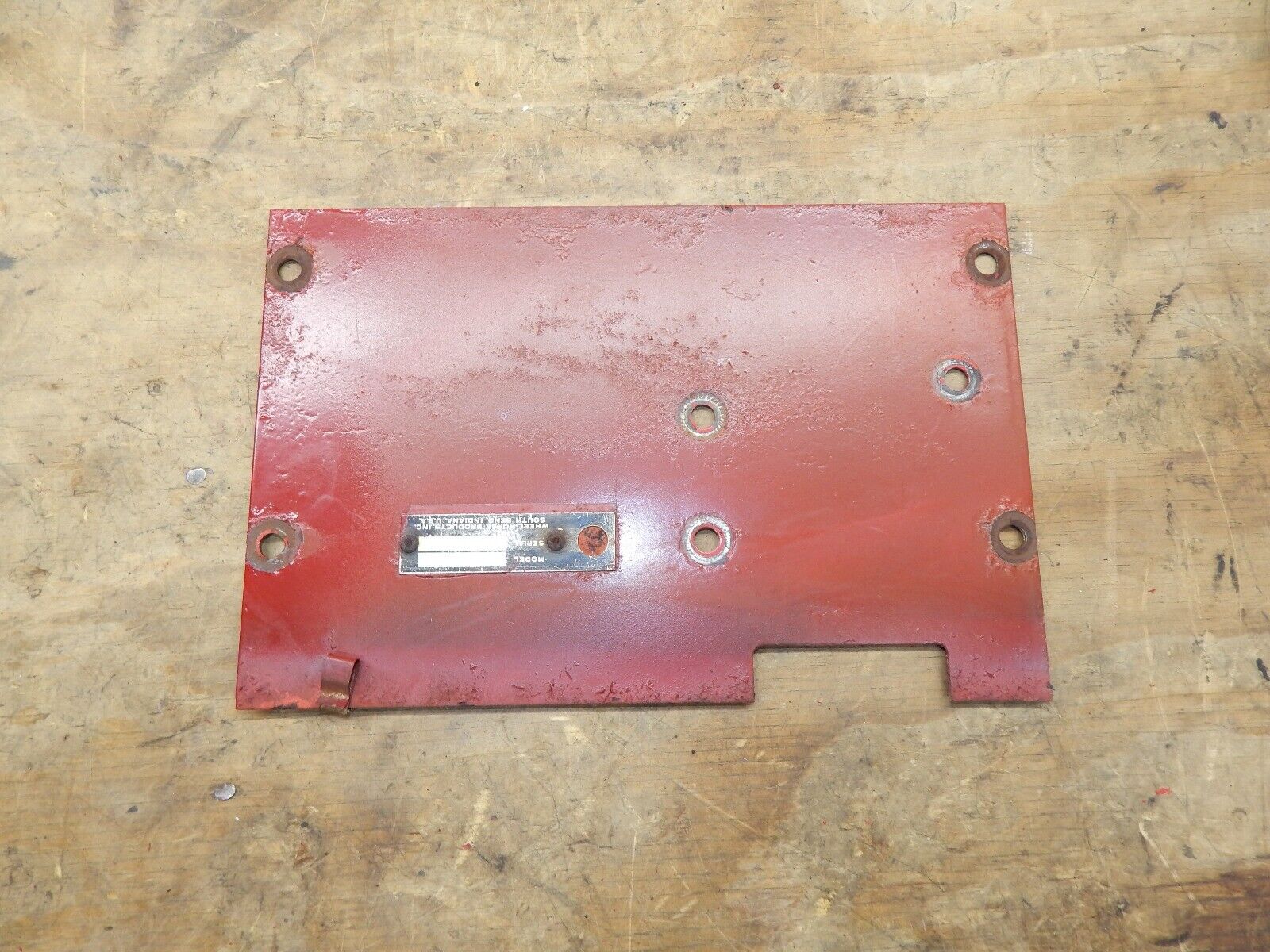 Wheel Horse D-180 Garden Tractor-Center Dash Plate – Adams Small Engine LLC