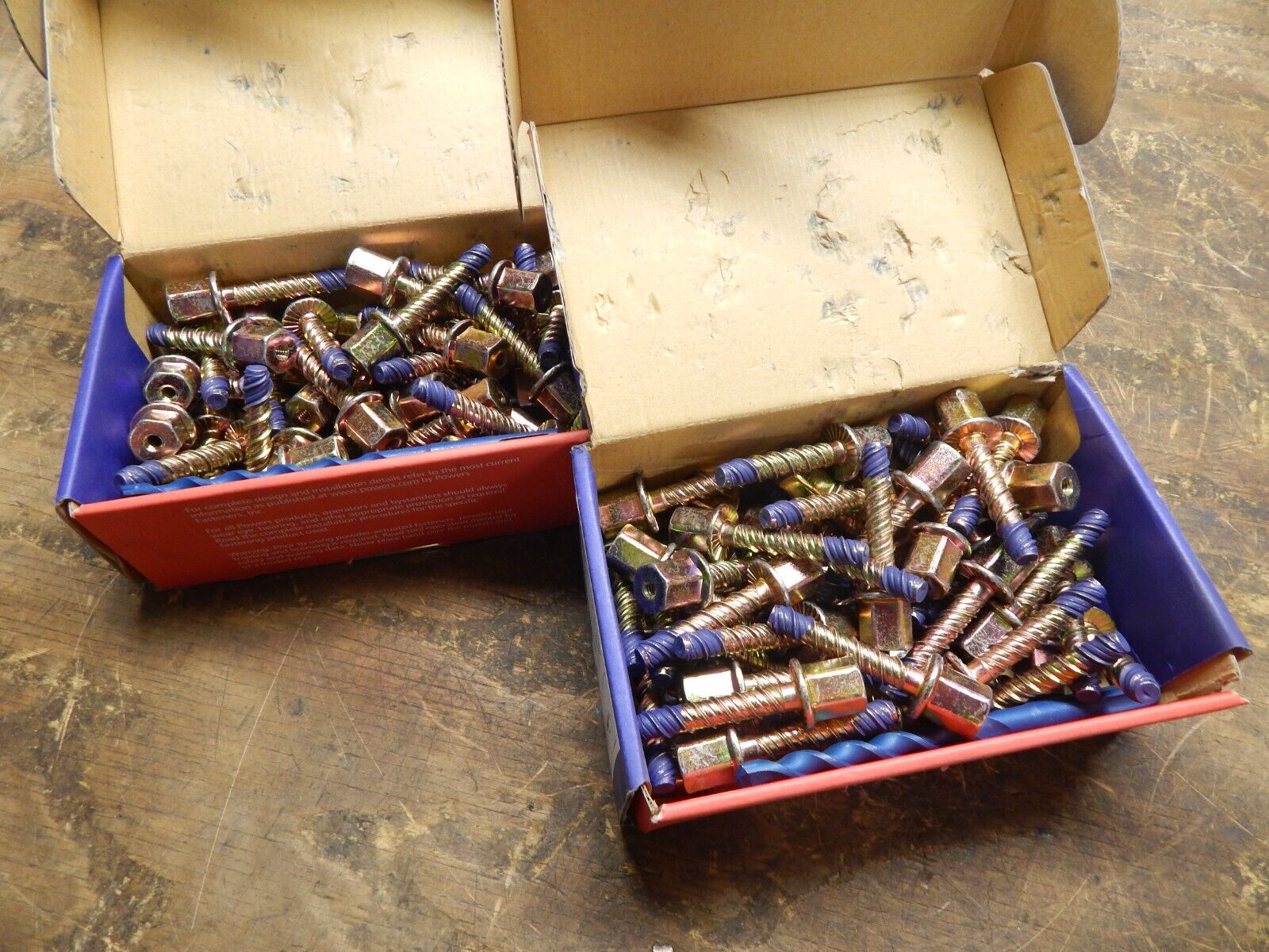 Power Fasteners 7180SD Vertigo+ Concrete Wedge Bolt QTY 100 – Adams ...