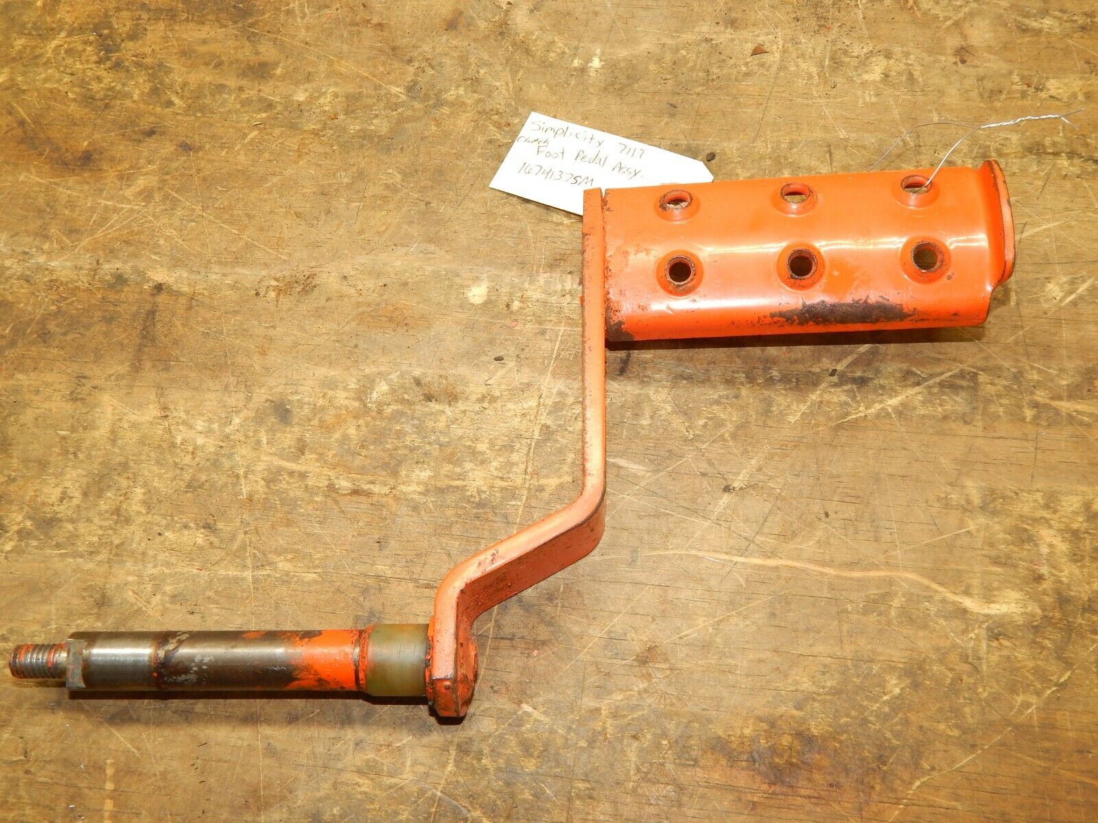 Simplicity 7117 Brake Foot Pedal Assembly 1674137SM – Adams Small ...