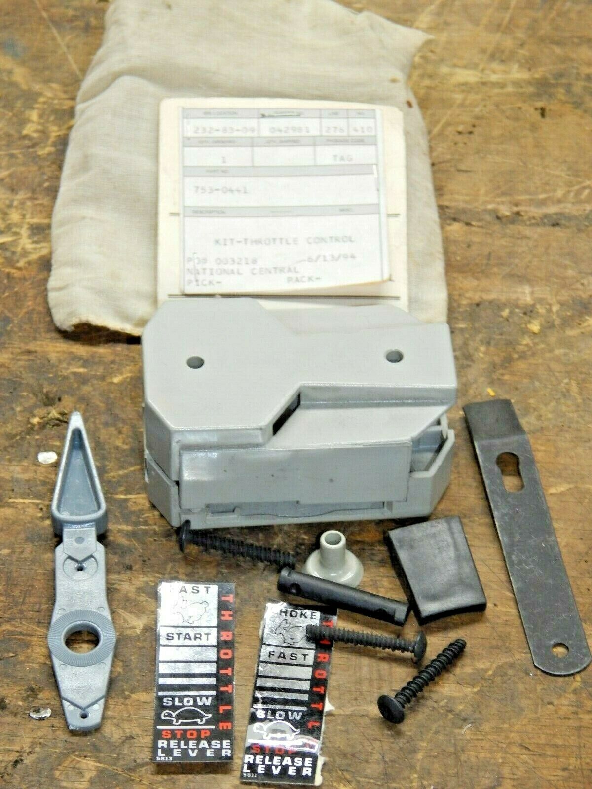 Troy-Bilt 753-0441 KIT-THROTTLE CONTROL – Adams Small Engine LLC