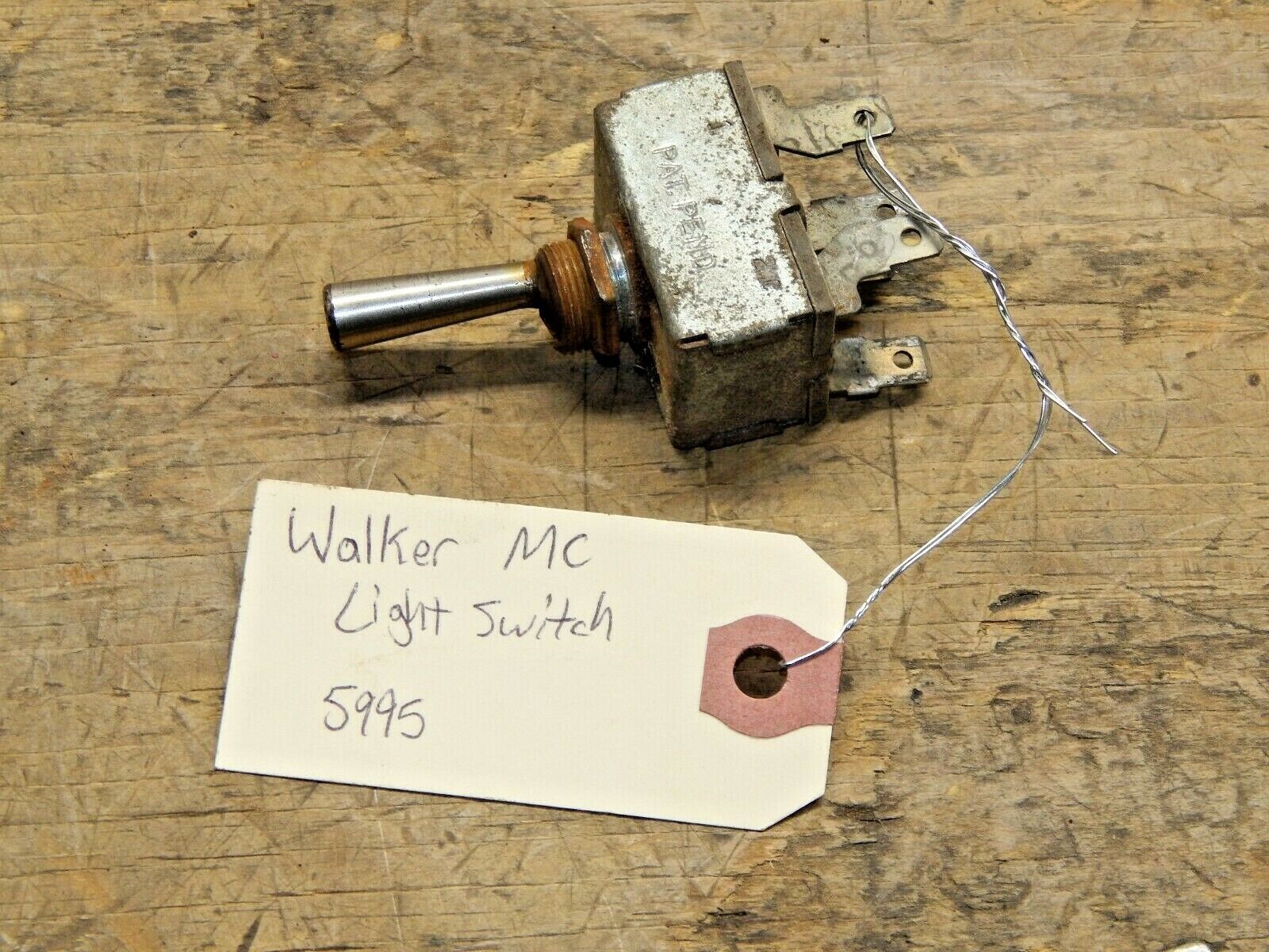 Walker MC Mower- Light Switch #5995 – Adams Small Engine LLC
