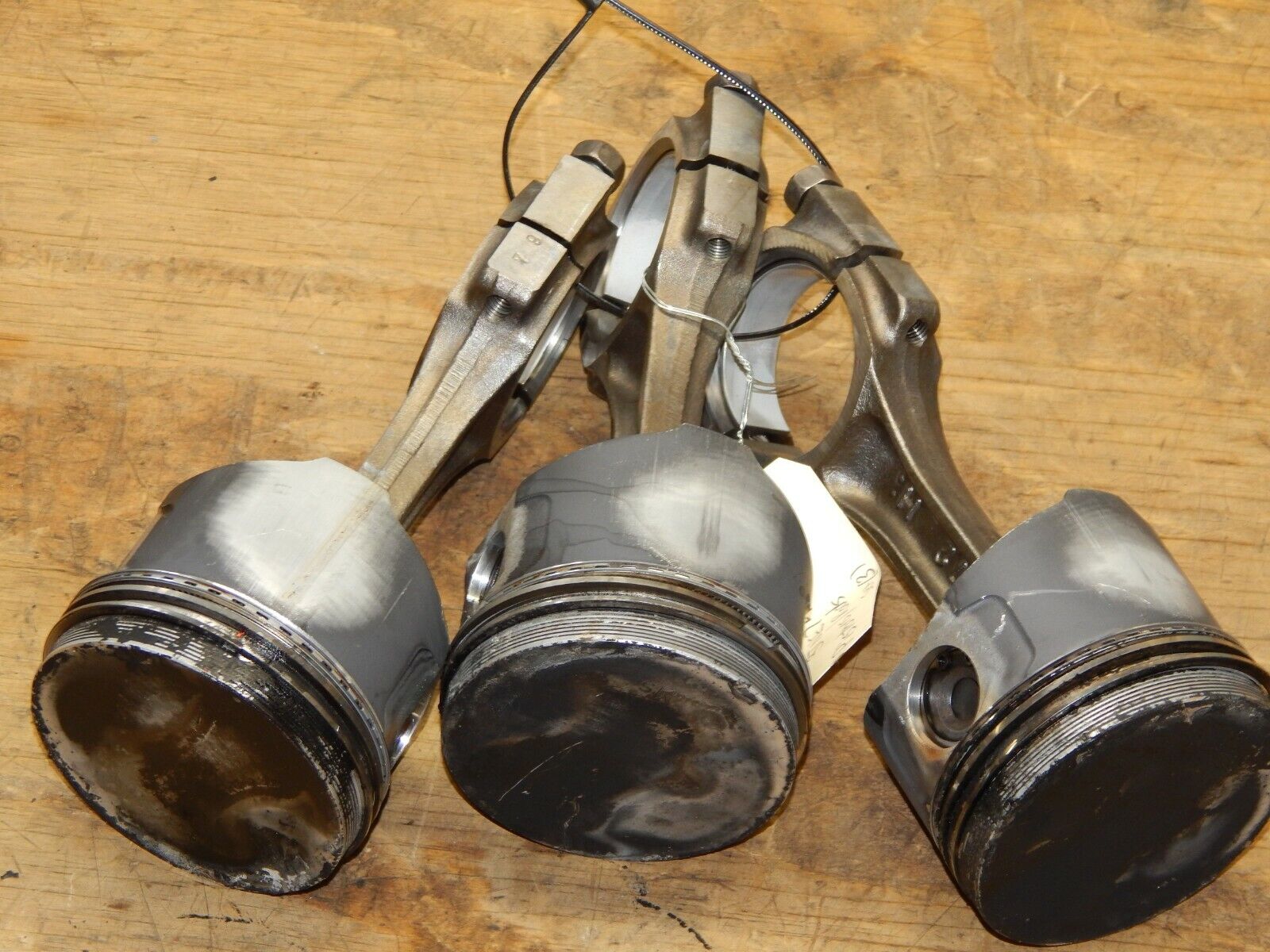 John Deere 2210 Tractor- Yanmar 3TNE14-EJKH-Engine Pistons/Rods SET (3 ...