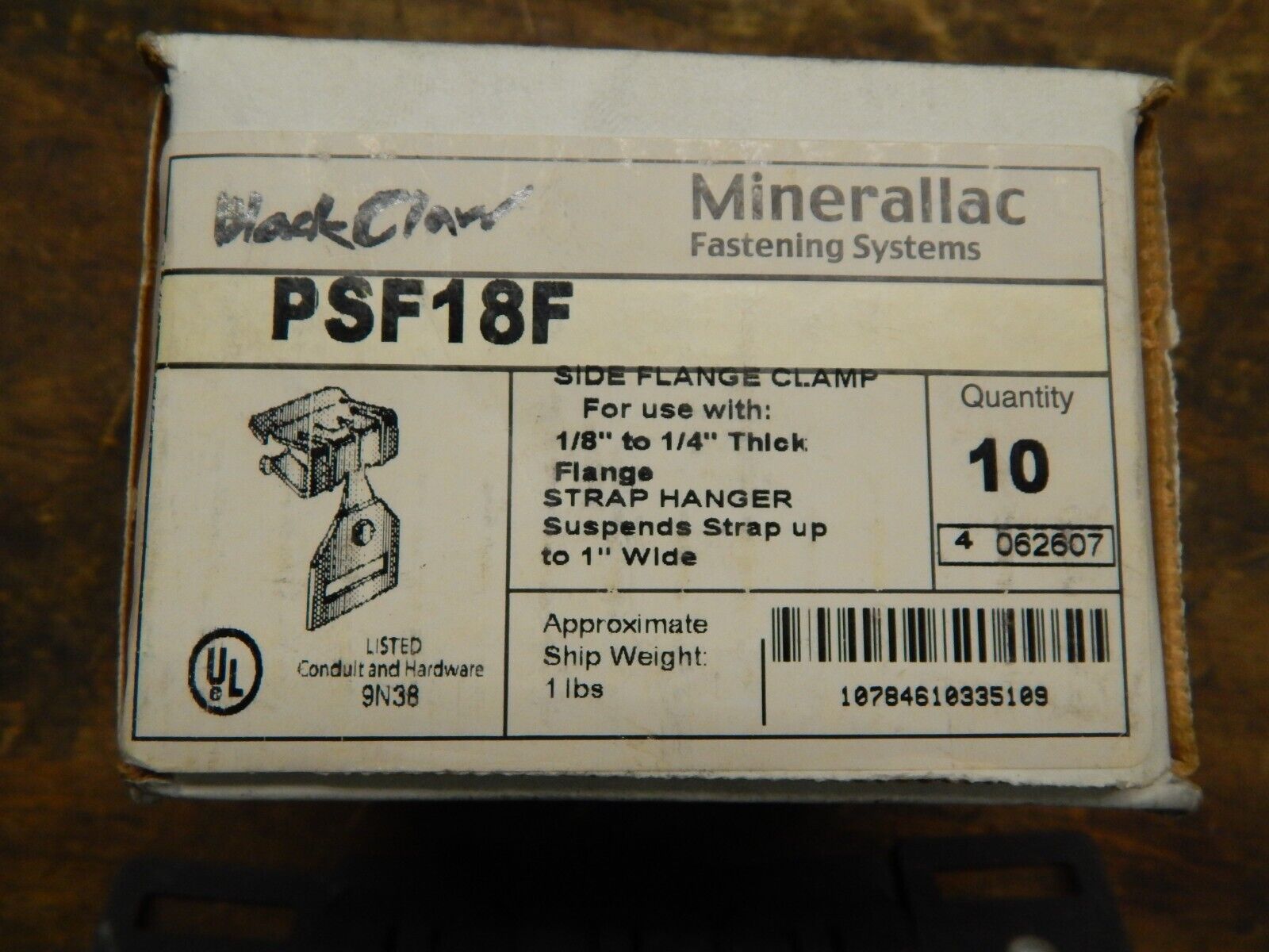 Minerallac Side Flange Clamp PSF18F 10ct – Adams Small Engine LLC