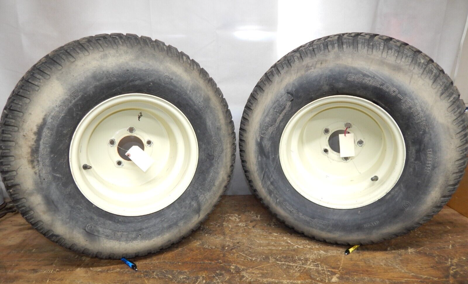 Cub Cadet 5252E (5000 Series) 2WD REAR Tires/Rims (QTY.2) 734-04080, 6 ...