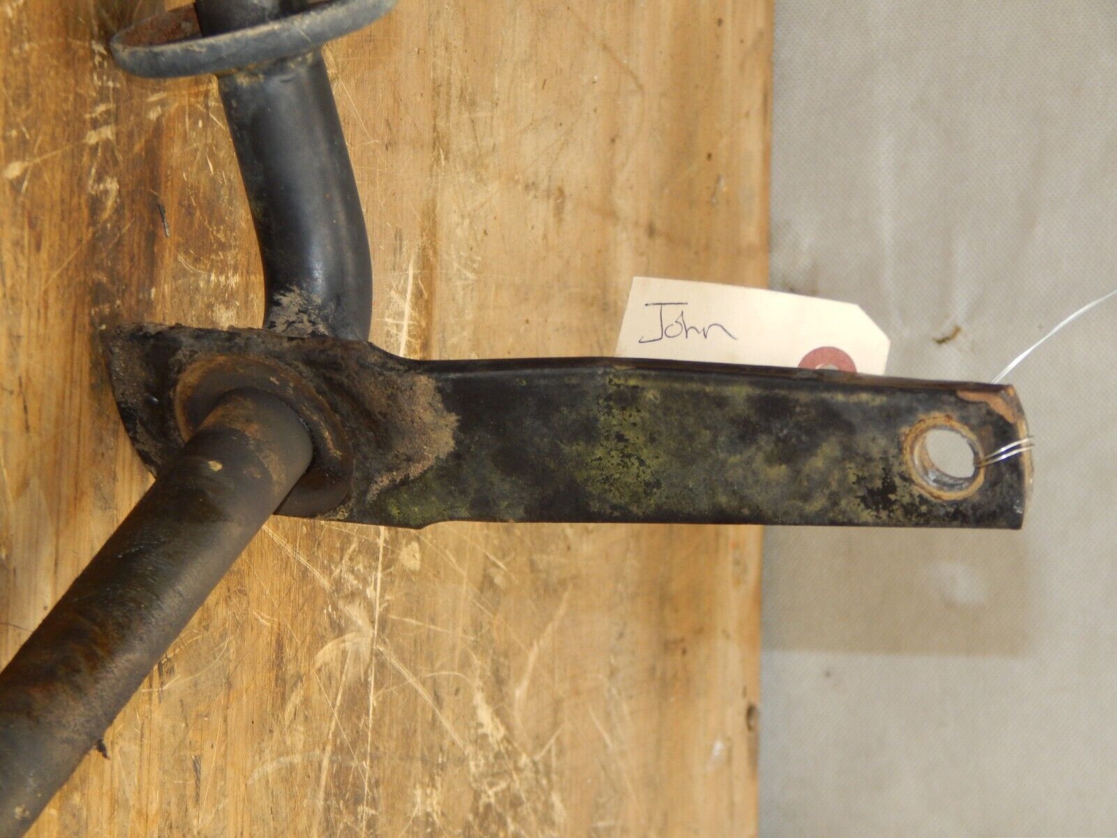 John Deere 420, 430 RIGHT Steering Spindle METRIC – Adams Small Engine LLC