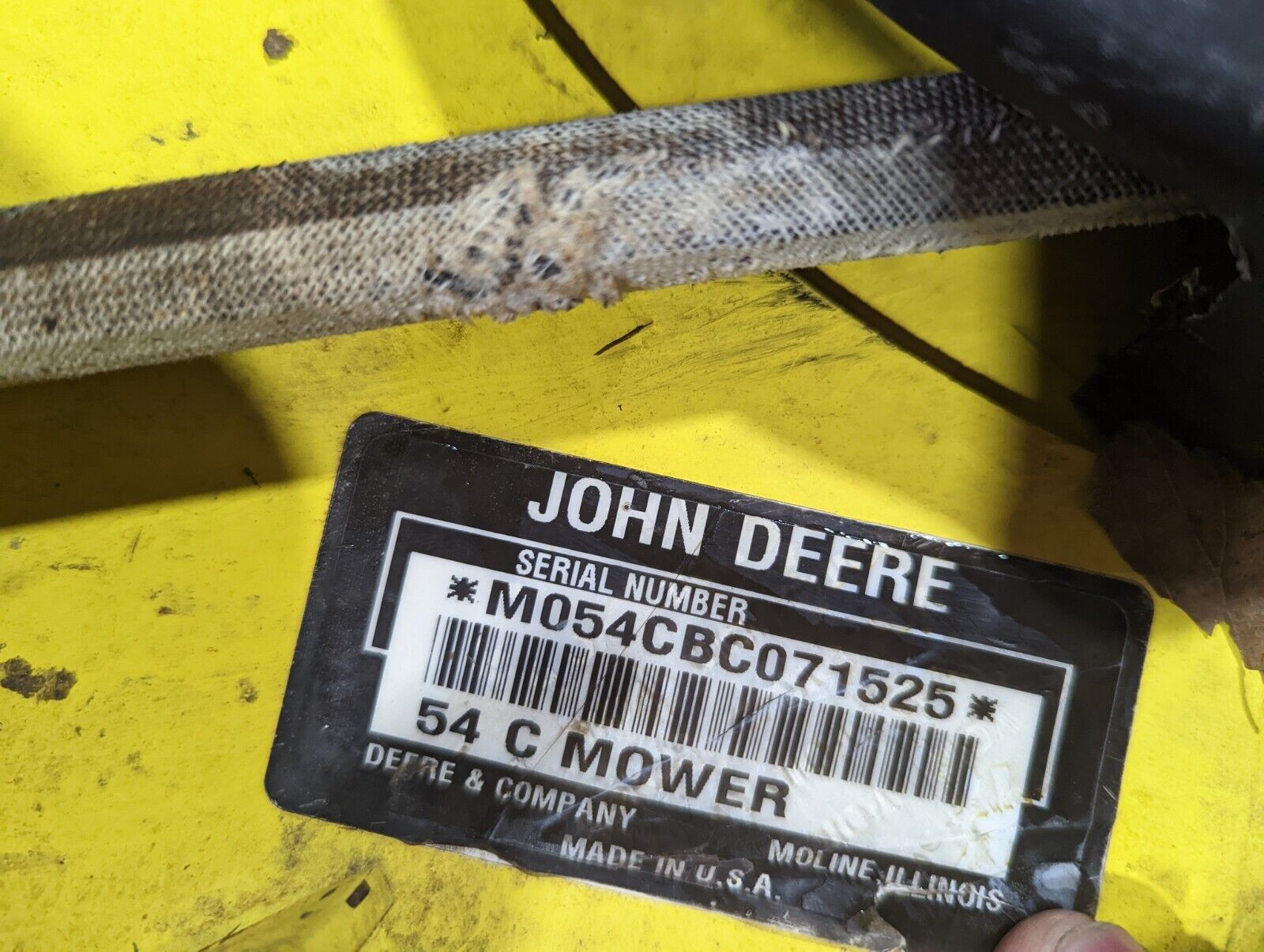 John Deere 54C Mower Deck, Fits 2305,2210 (54") – Adams Small Engine LLC