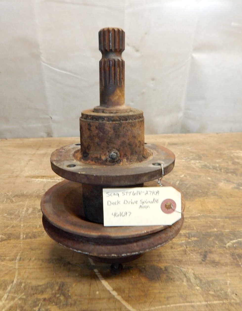 Scag Turf Tiger STT61V Deck Drive Spindle Assembly 461697 – Adams Small ...