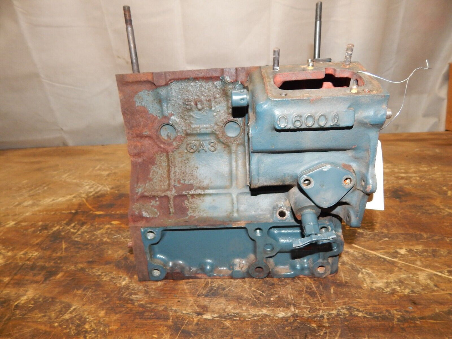 Kubota D600 Diesel Engine- Engine Block Crankcase – Adams Small Engine LLC