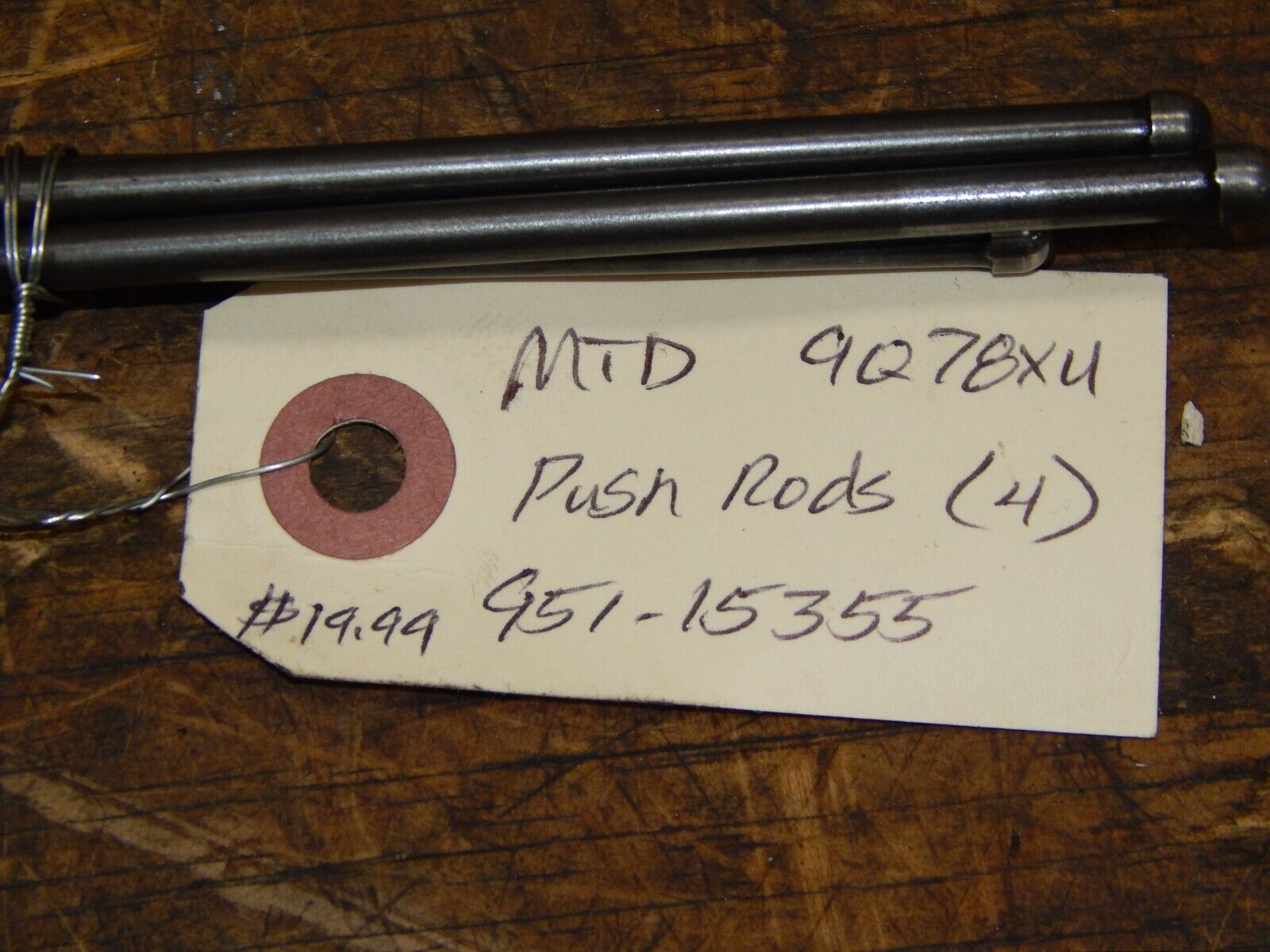 MTD 9Q78XU (V-Twin) Engine Push Rods (QTY.4) 951-15355 – Adams Small ...