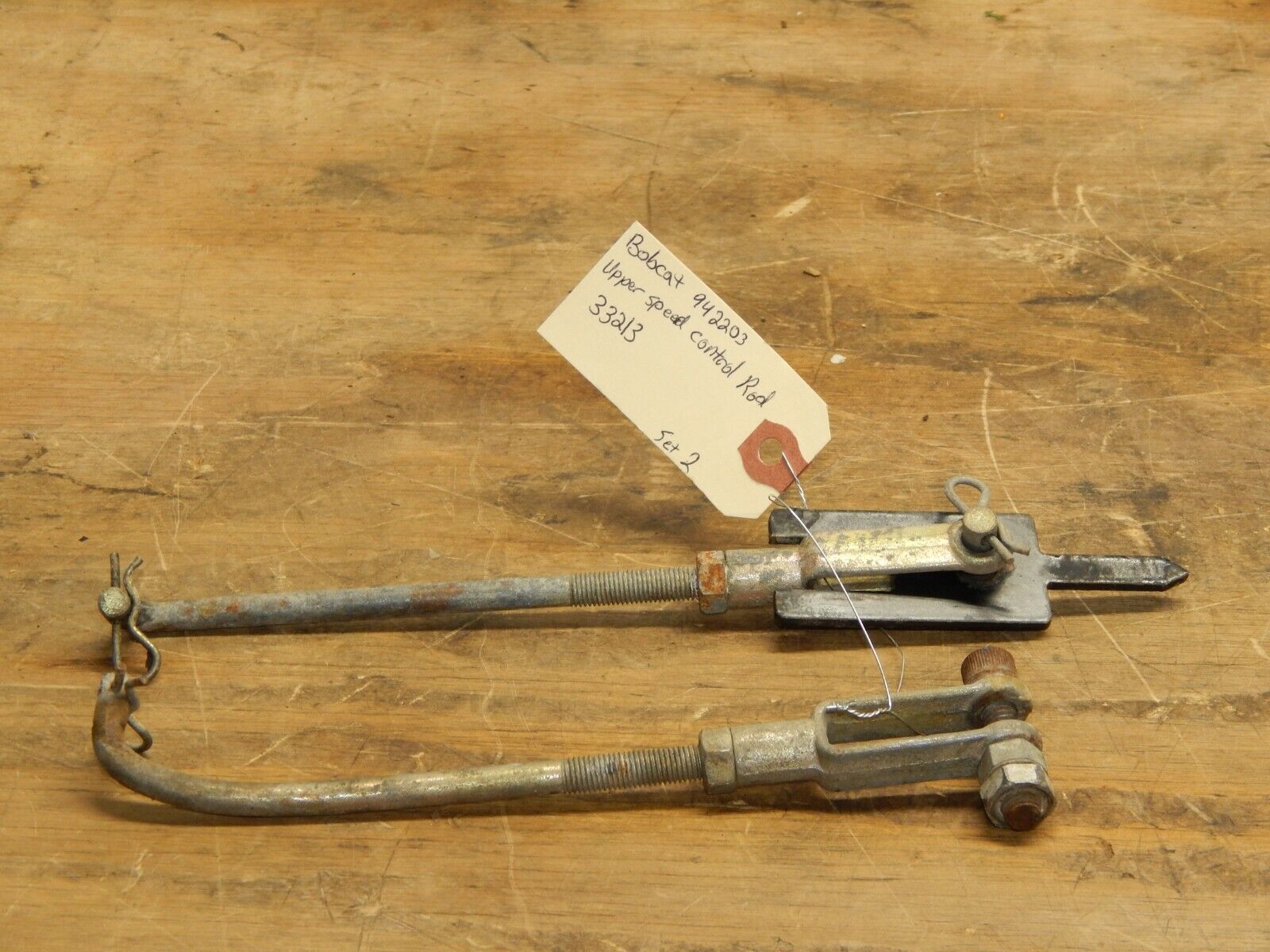 Bobcat 942203 ZT200 Zero Turn Mower-Upper Speed Control Rods 33213 ...