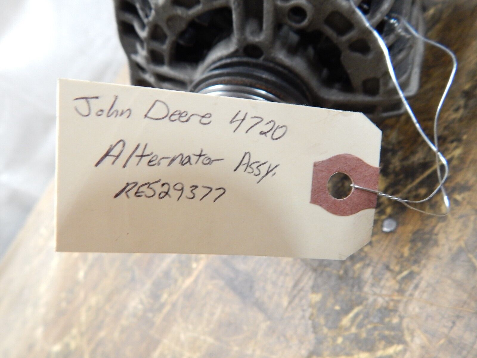 John Deere 4720 Tractor Engine Alternator RE529377 – Adams Small Engine LLC