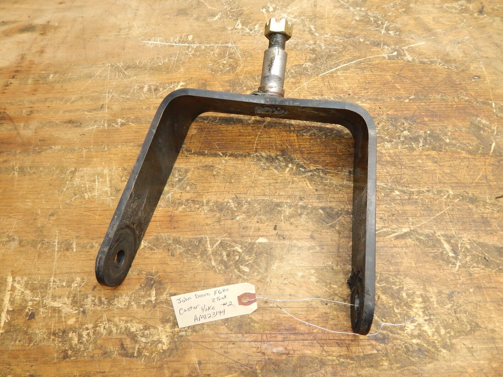 John Deere F680 Ztrak Zero Turn Caster Yoke #2 AM123194 – Adams Small ...
