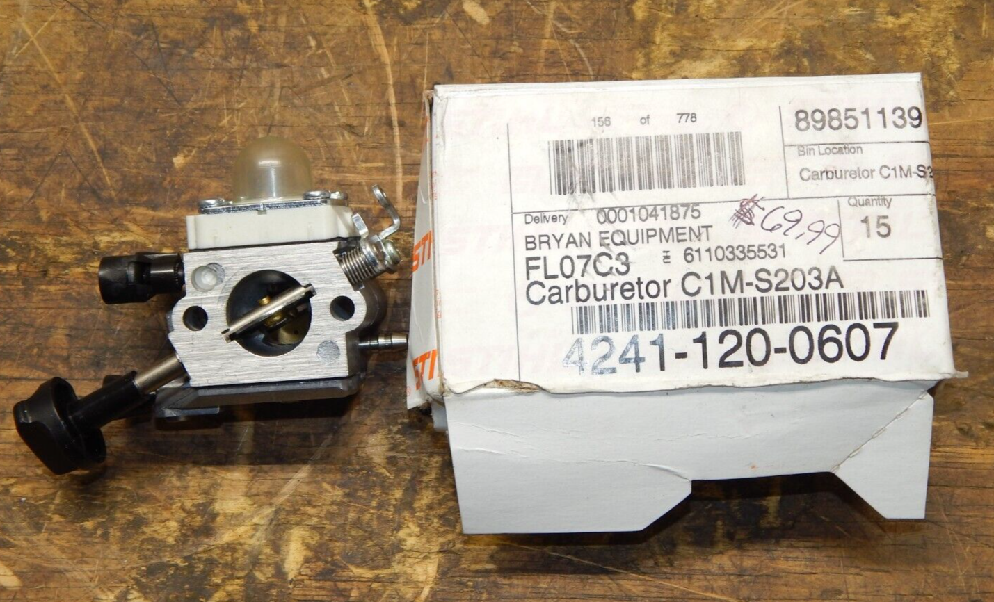 Stihl Carburetor 4241 120 0607 – Adams Small Engine LLC