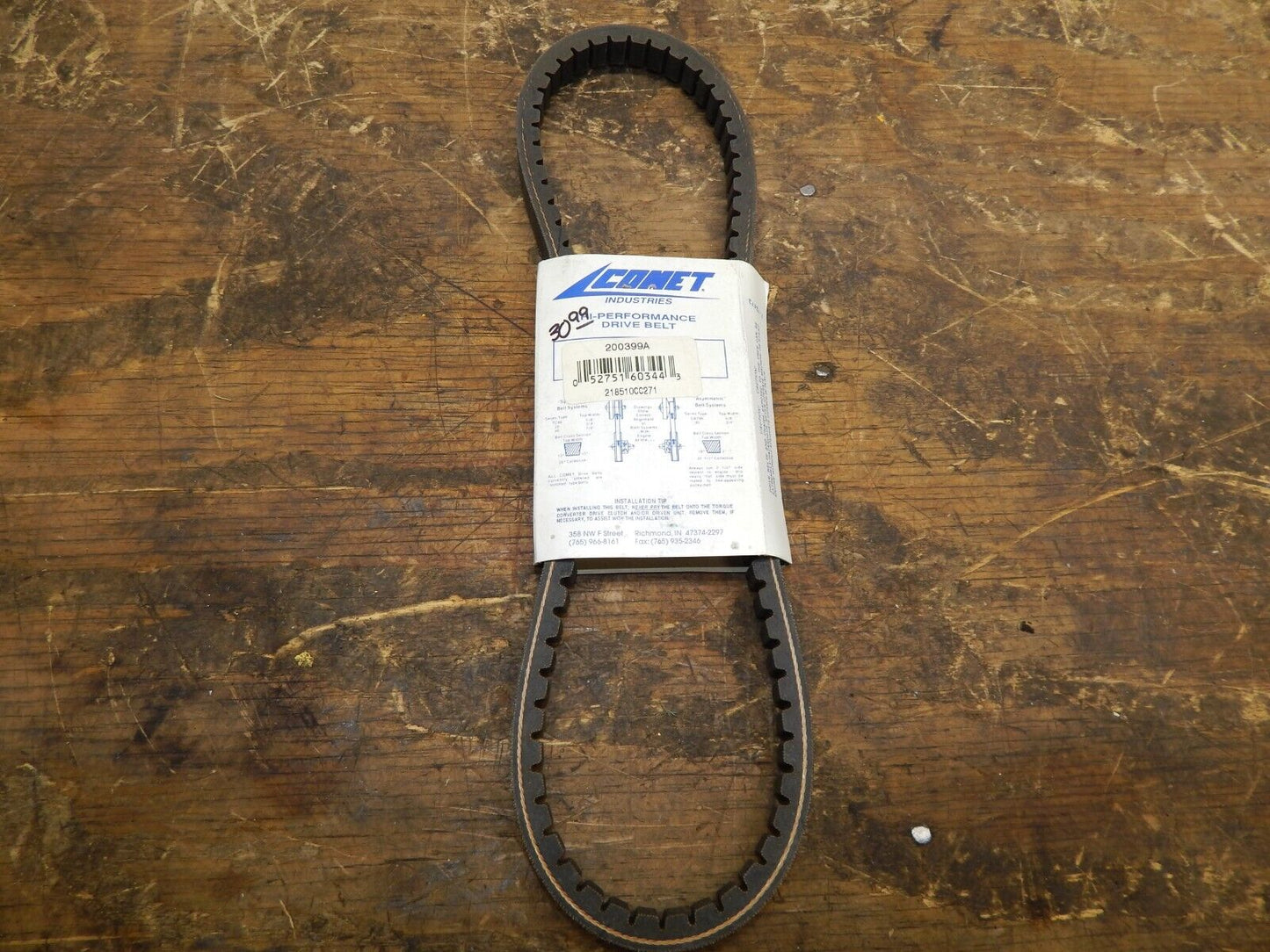 OEM Genuine COMET belt 200399A – Adams Small Engine LLC