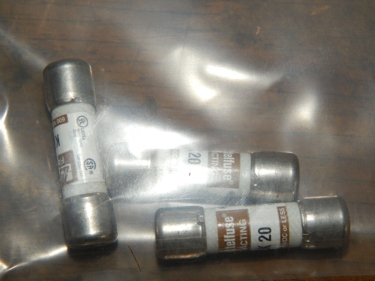 Littelfuse 20 AMP 600 AC/500 DC KLK Series Fast-Acting Midget Fuse 0KL ...