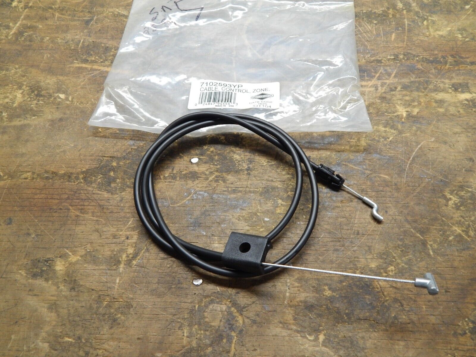 OEM Briggs & Stratton 7102593YP Control Zone Cable – Adams Small Engine LLC